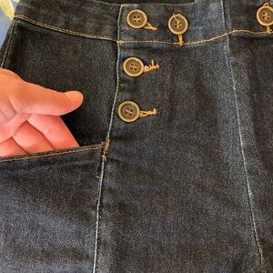 Modcloth | Shorts | Modcloth Denim Sailor Shorts Nwot | Poshmark